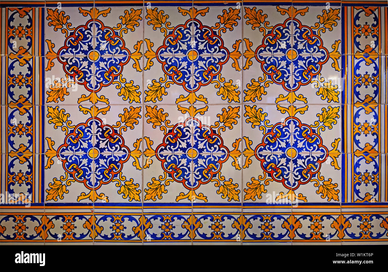 Spanish Pattern Wallpaper