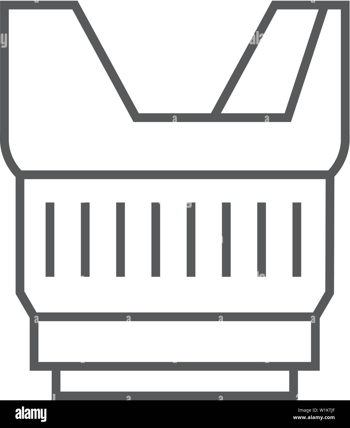 Liquid spray icon in thin outline style. Paint disinfectant lubricant ...