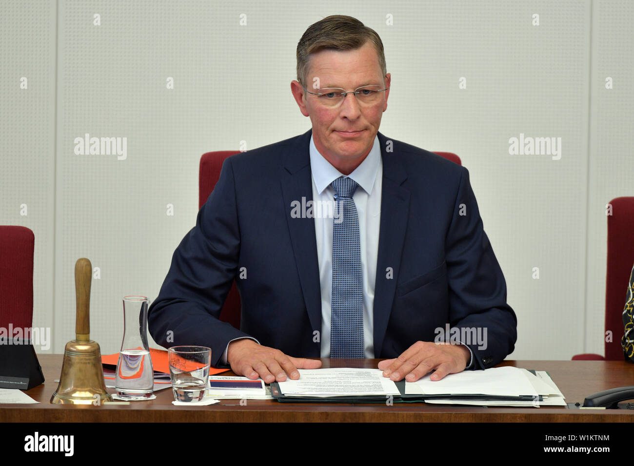 Bremen, Germany. 03rd July, 2019. Frank Imhoff (CDU) takes part in the ...