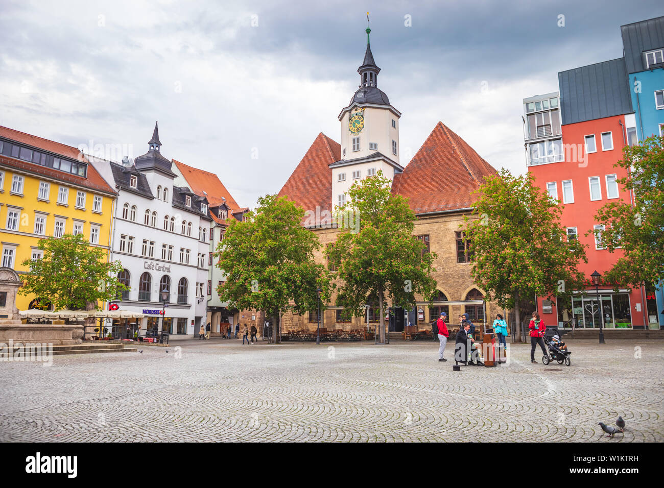 JENA, GERMANY - CIRCA APRIL, 2019: Marktplatz of Jena in Thuringia ...