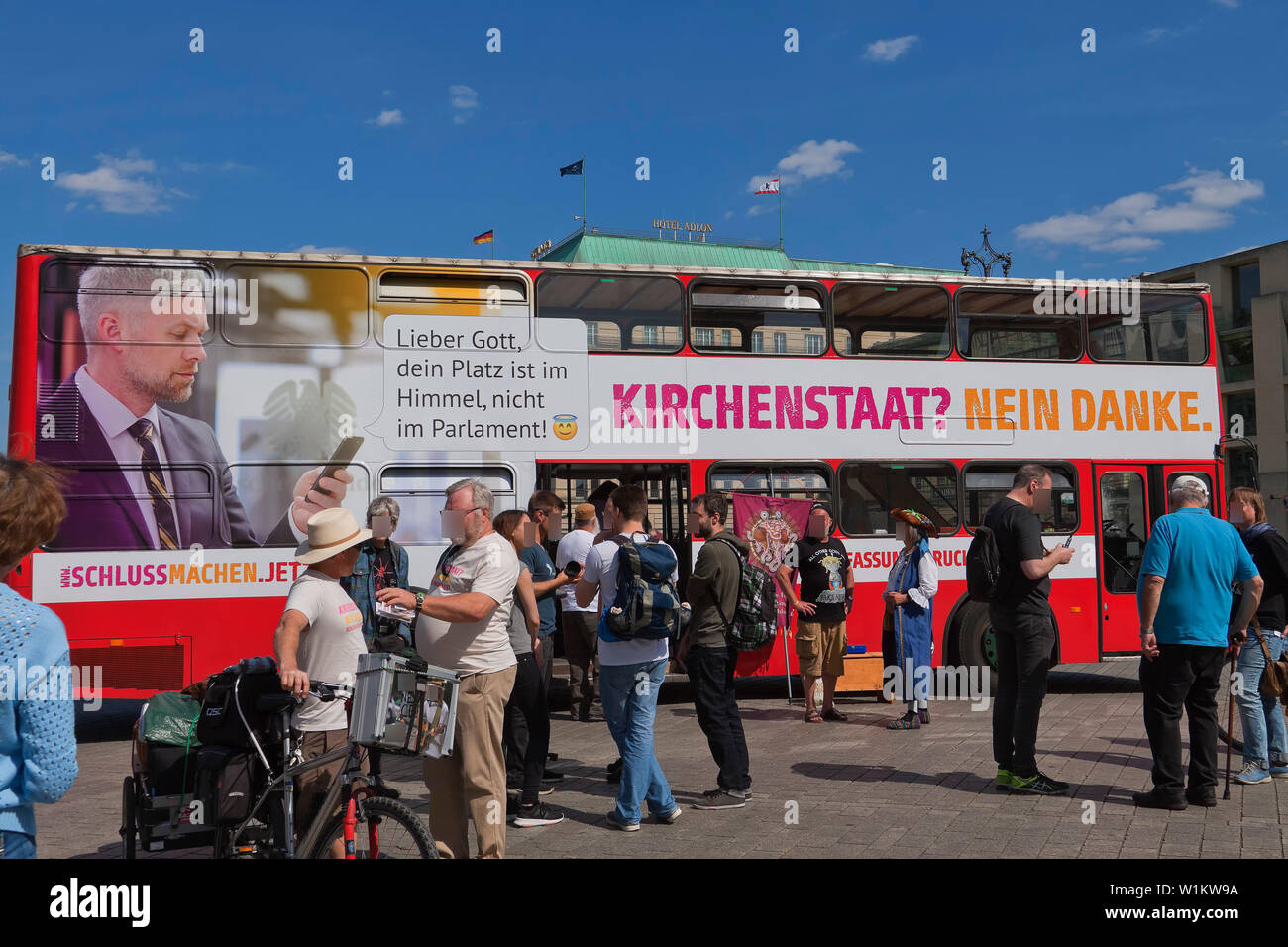 Atheist bus campaign hi-res stock photography and images - Alamy