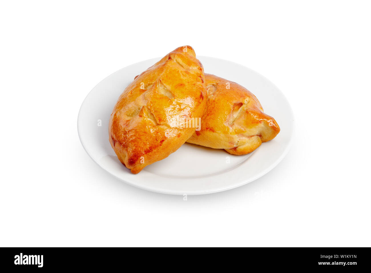 pie isolated on white background Stock Photo - Alamy