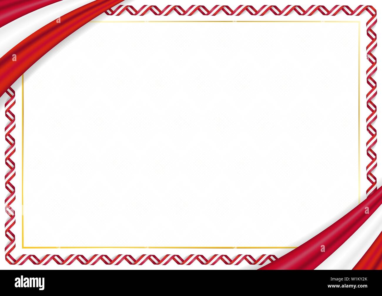 Border made with Denmark national colors. Template elements for your ...