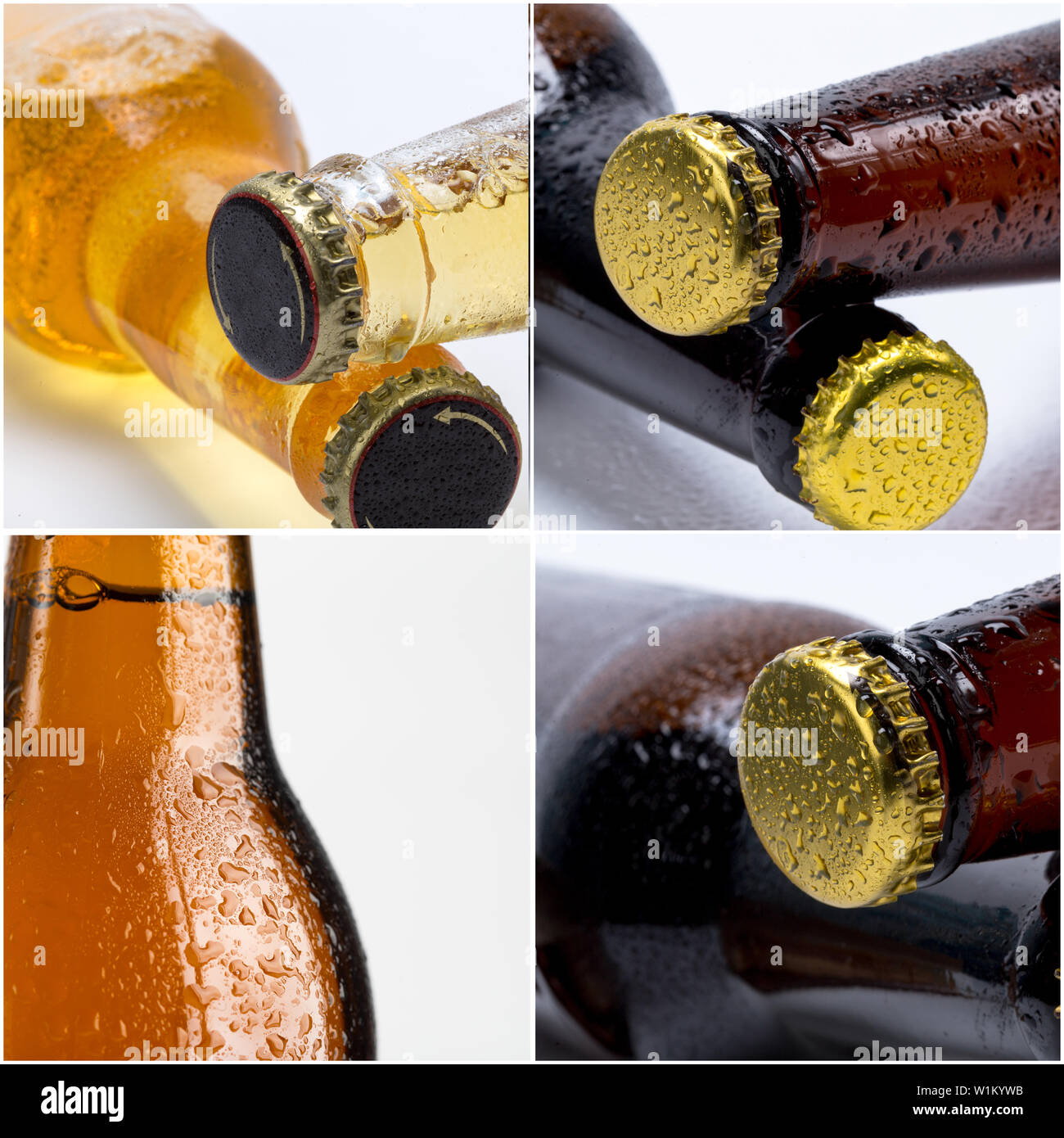 beer isolated on a white background Stock Photo - Alamy