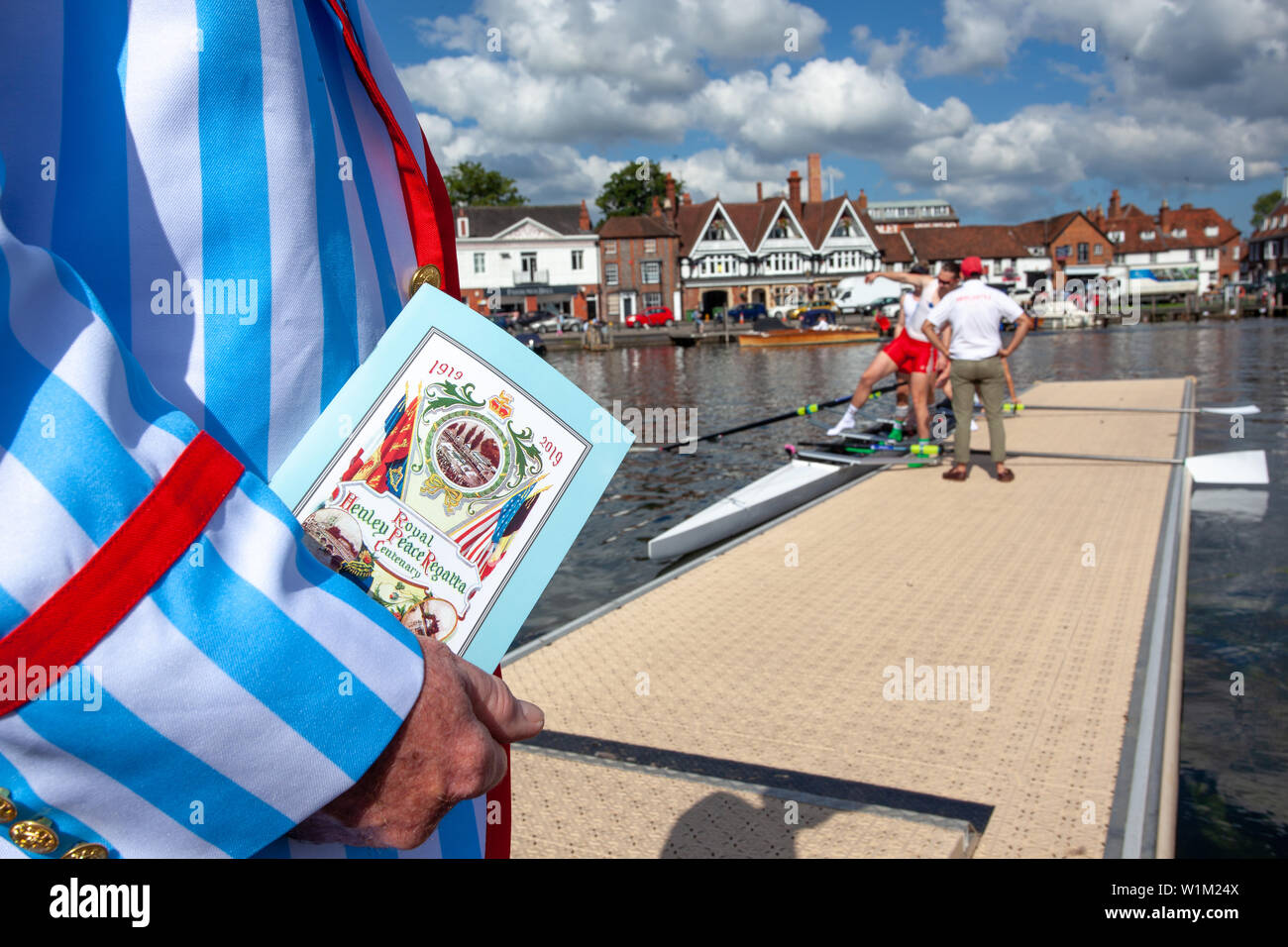 Henley on Thames, UK, 3rd July 2019, Henley Royal Regatta starts today ...