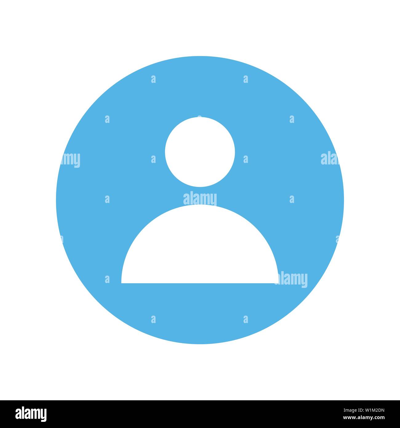 user icon. flat illustration of user vector icon for web, pattern ...