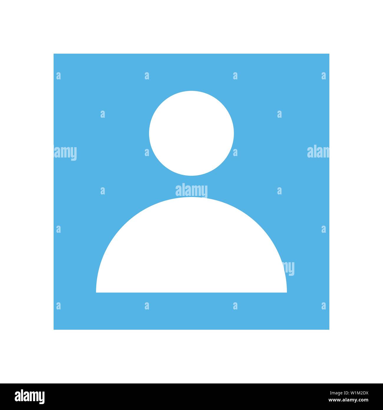 user icon. flat illustration of user vector icon for web, pattern ...