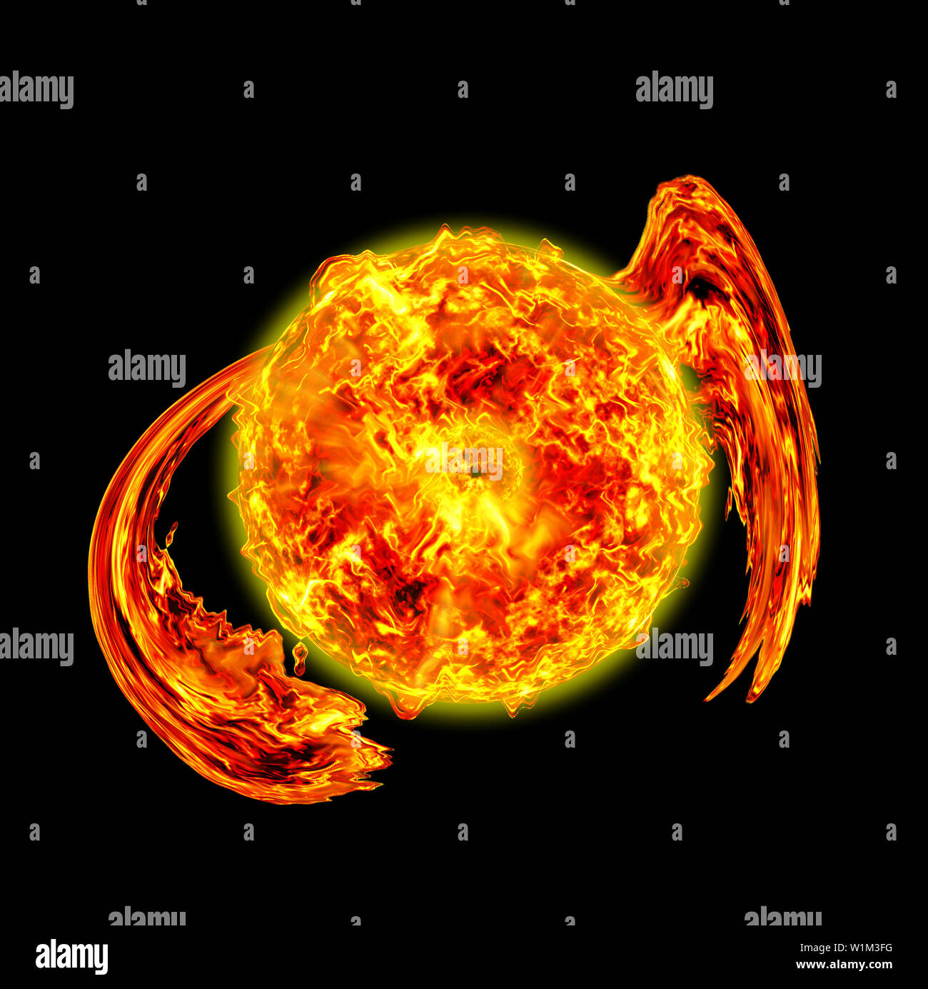 Sun in the imagination Stock Photo - Alamy