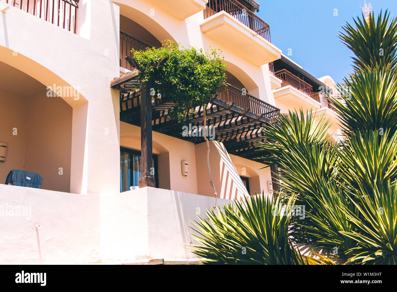Eastern Traditional Arabian Architecture Exterior of Summer Luxury ...