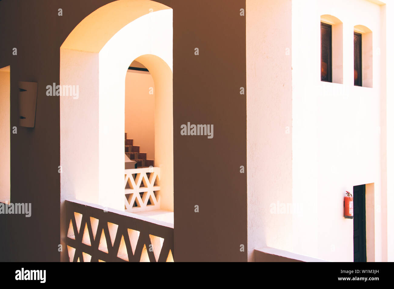 Eastern Traditional Arabian Architecture Exterior of Summer Luxury ...