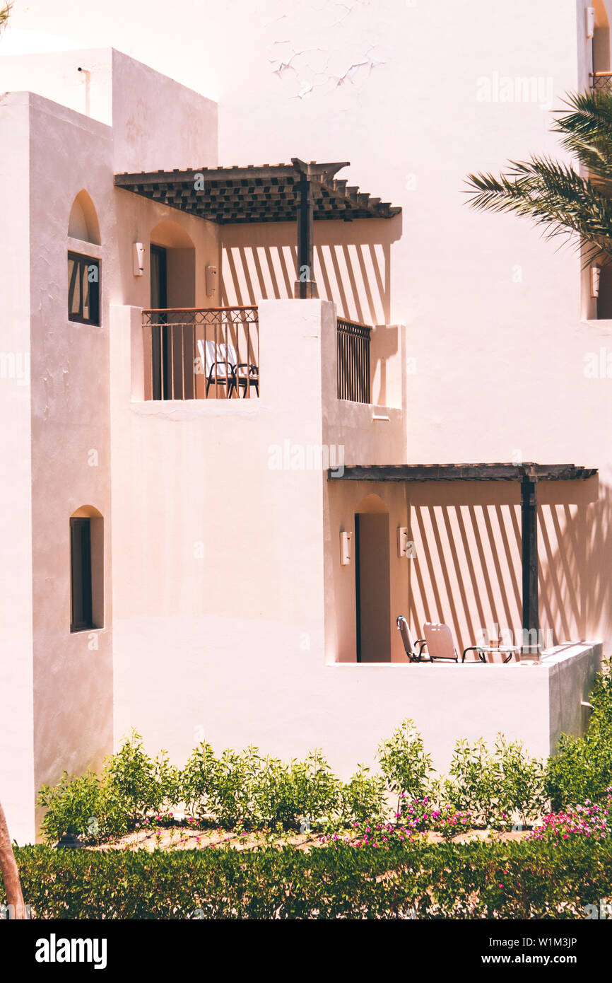 Eastern Traditional Arabian Architecture Exterior of Summer Luxury ...