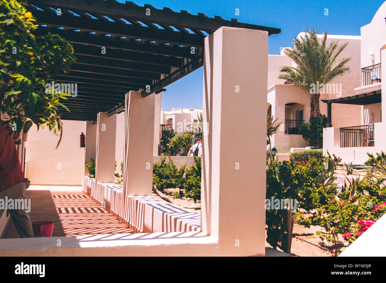 Eastern Traditional Arabian Architecture Exterior of Summer Luxury ...