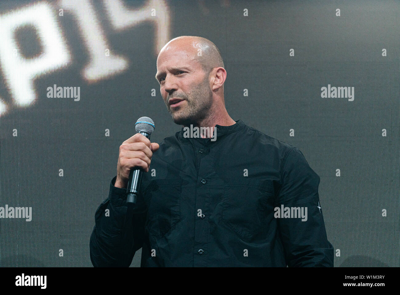 COLOGNE, GERMANY - JUN 28th 2019: Jason Statham (*1967, English actor ...