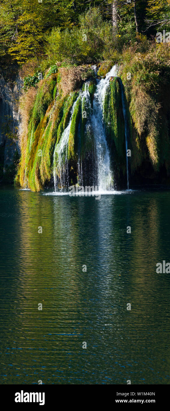 Plitvice lakes National Park, Lika region, Croacia, Europe Stock Photo ...