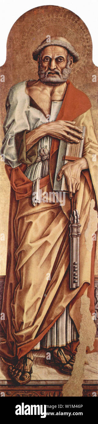 Crivelli saint peter hi-res stock photography and images - Alamy