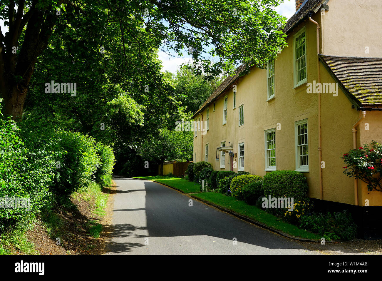 Ducklake House, Springhead, Ashwell, Hertfordshire, England Stock Photo ...