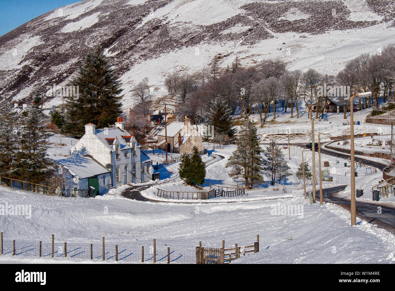 Wanlockhead snow hi-res stock photography and images - Alamy