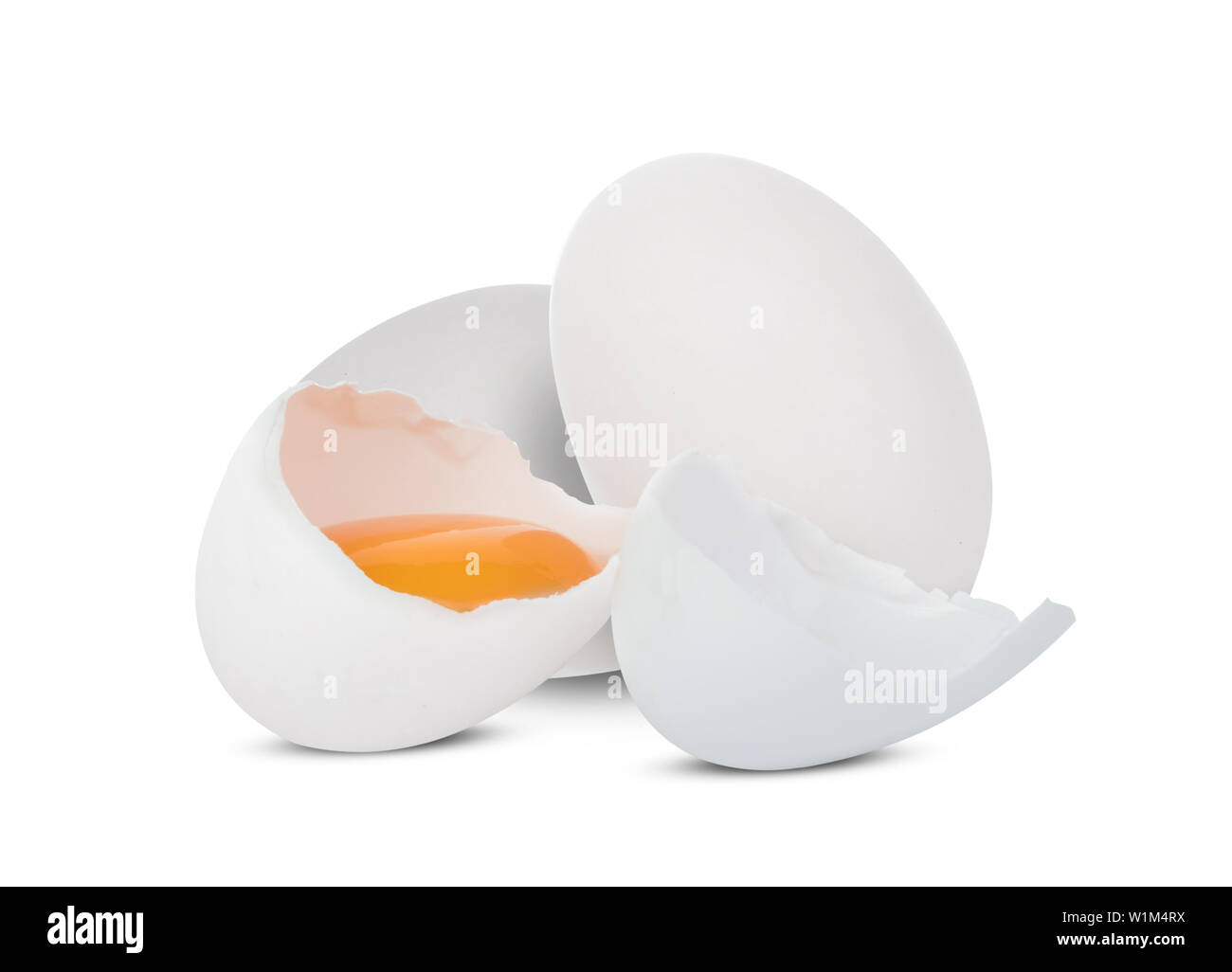 Duck egg isolated on white background Stock Photo - Alamy