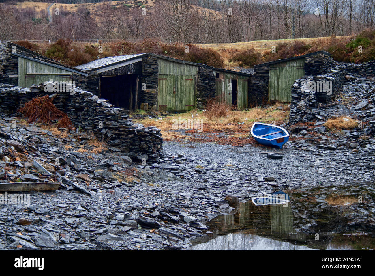 Ballachulish slate hi-res stock photography and images - Alamy