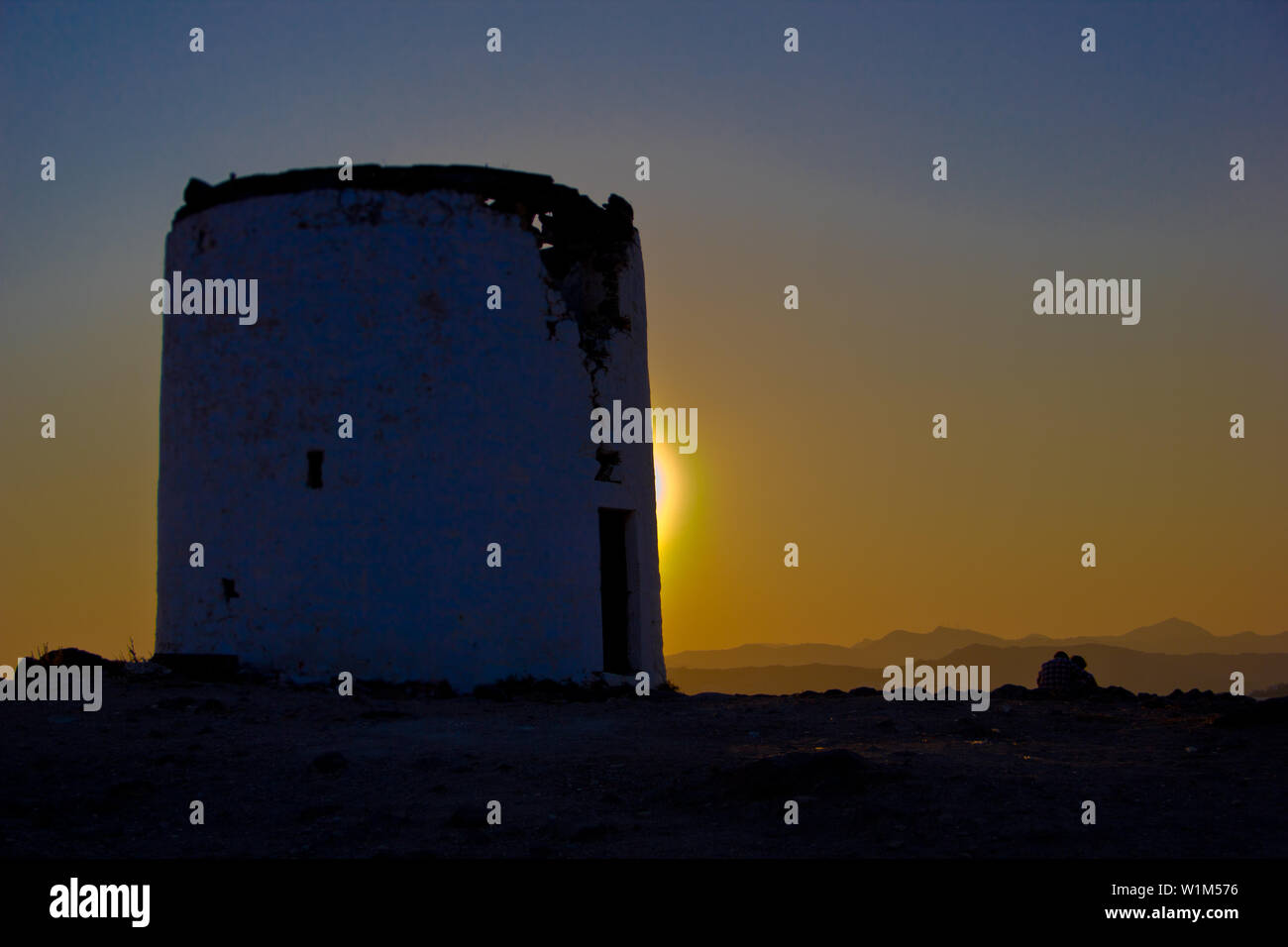 dawn sunset evening beach landscape Stock Photo - Alamy