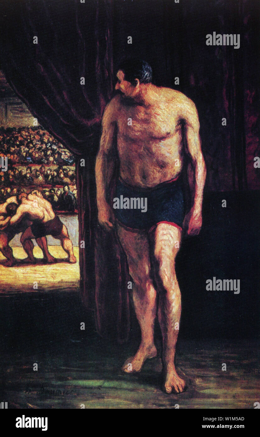 Honore daumier circus hi-res stock photography and images - Alamy