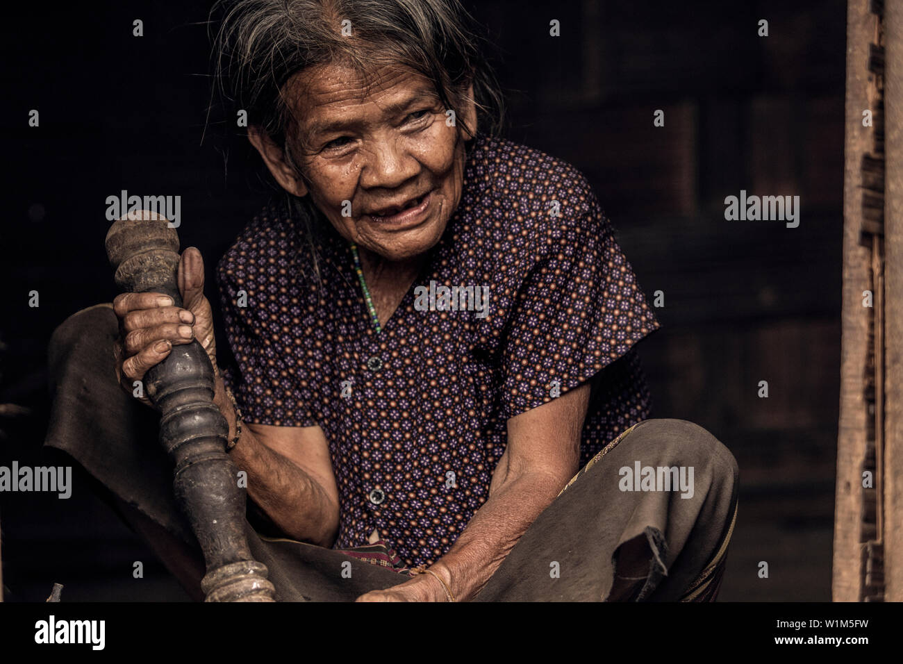 elderly people portrait one man Stock Photo - Alamy