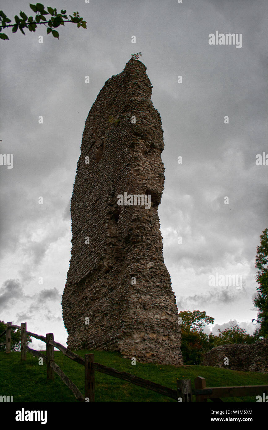 Bramber Castle, West Sussex Stock Photo - Alamy