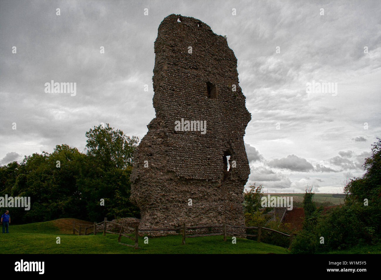 Bramber Castle, West Sussex Stock Photo - Alamy