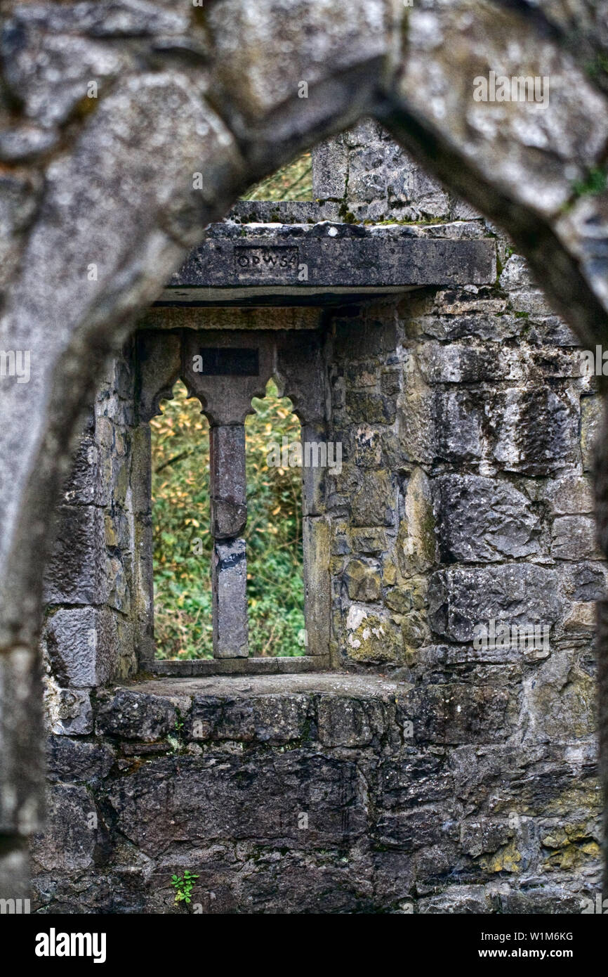 Ruined church window hi-res stock photography and images - Alamy