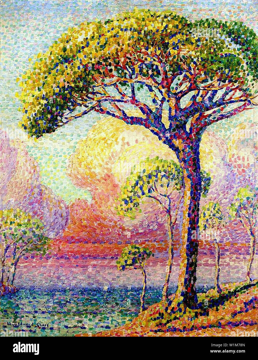 Henri edmond cross tree hi-res stock photography and images - Alamy