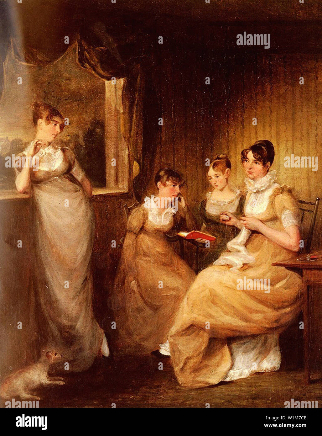 John Constable - Ladies Family Mr William Mason Colchester Stock Photo ...