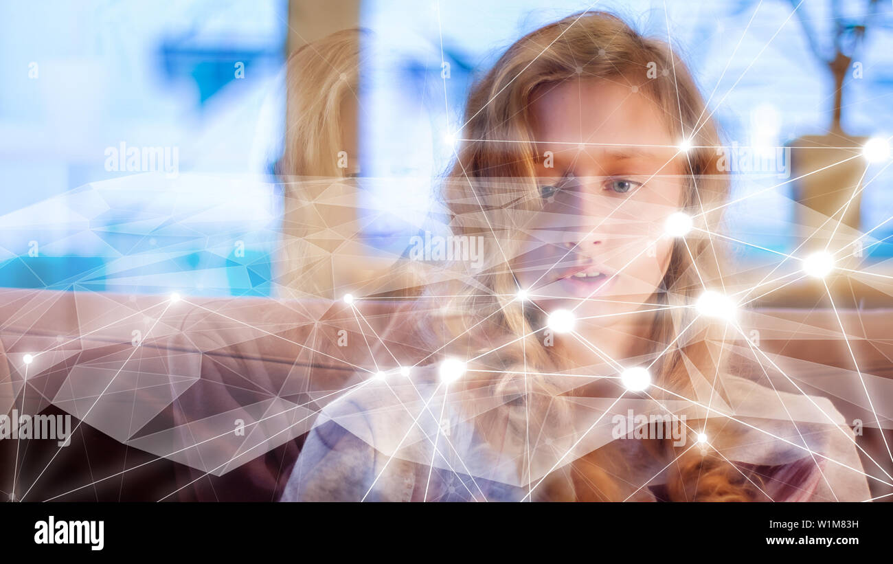 People identity scanning biometric identification scan process creative ...