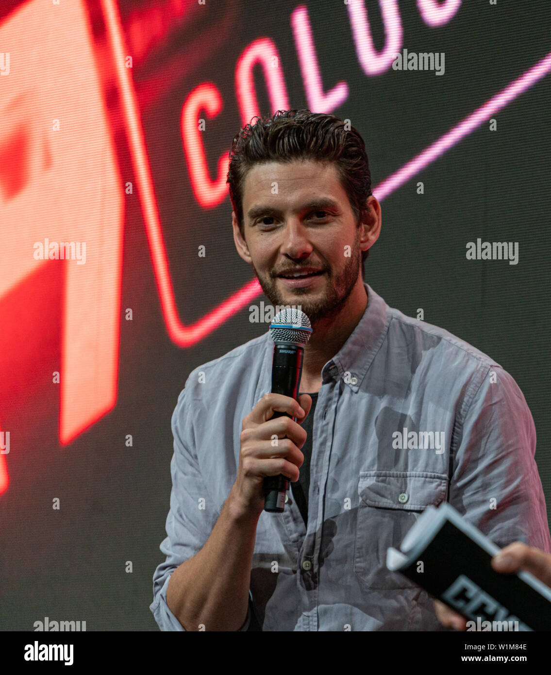 COLOGNE, GERMANY - JUN 28th 2019: Ben Barnes (*1981, British actor and ...