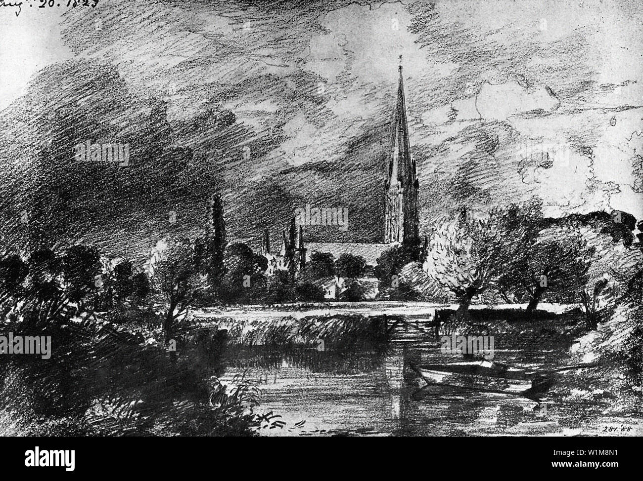 John Constable - Salisbury Cathedral Stock Photo - Alamy