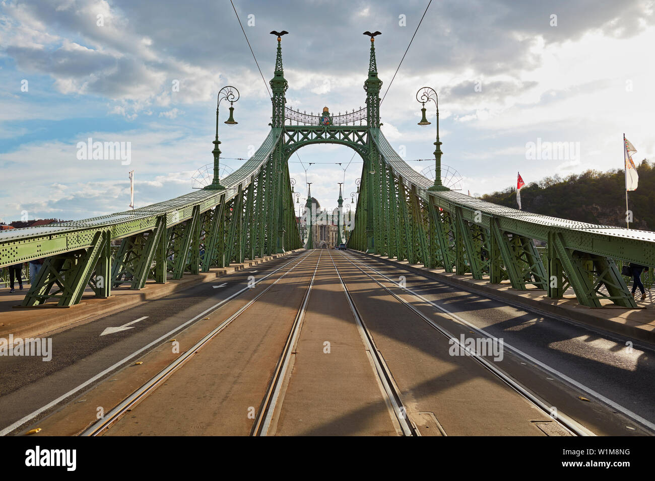 Liberty bridge was built hi-res stock photography and images - Alamy