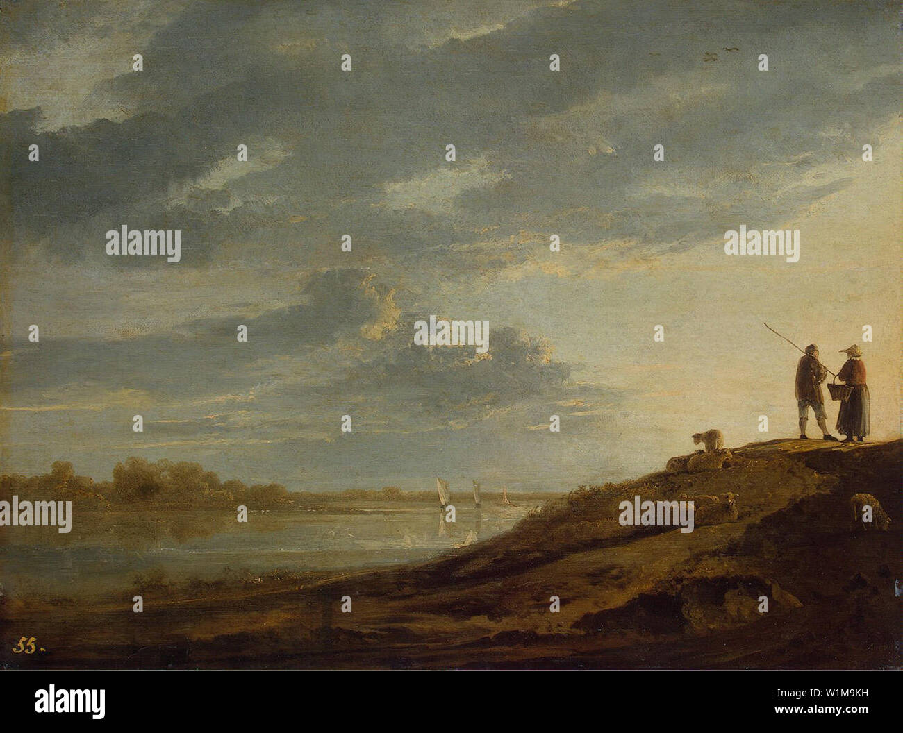 Albert cuyp painting hi-res stock photography and images - Alamy