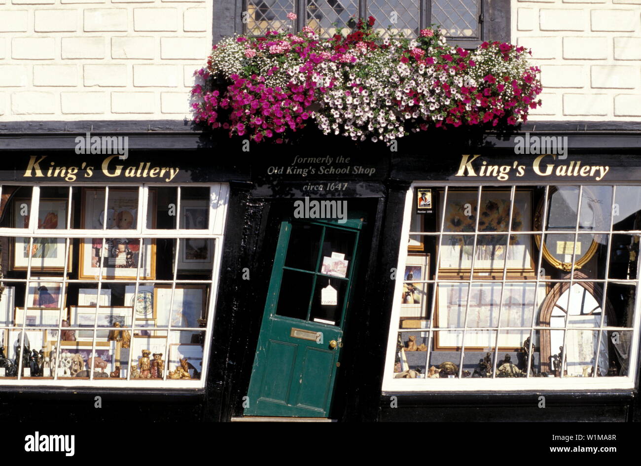 Souvenir Shop, Kent, Canterbury, Kings Gallery Europe, England Stock ...