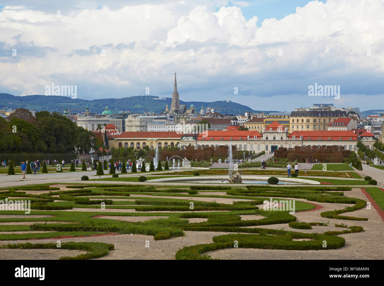 Vienna from the river hi-res stock photography and images - Alamy