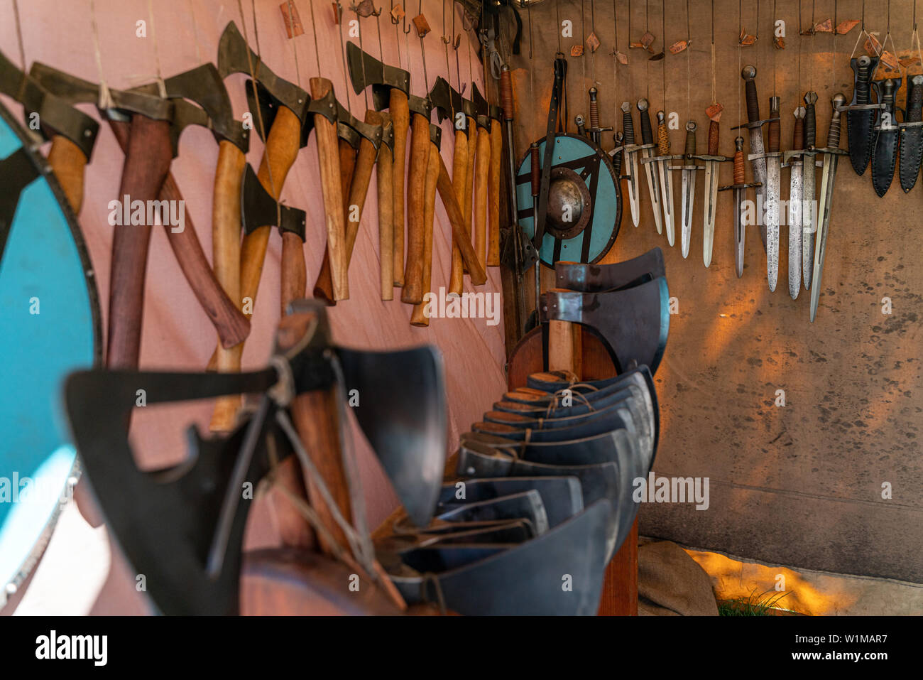 STUTTGART, GERMANY - JUN 29th 2019: Medieval Market at Comic Con ...