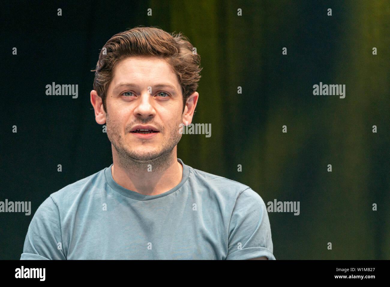 STUTTGART, GERMANY - JUN 29th 2019: Iwan Rheon (*1985, Welsh actor ...