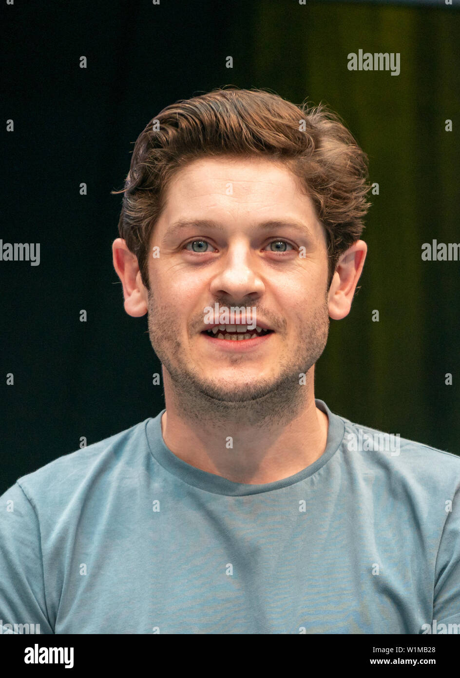 STUTTGART, GERMANY - JUN 29th 2019: Iwan Rheon (*1985, Welsh actor ...