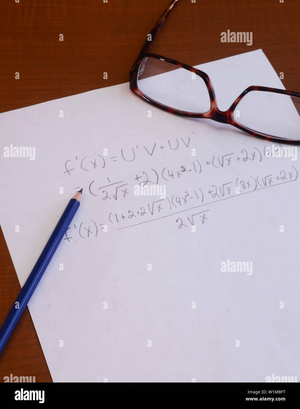 Proof calculus hi-res stock photography and images - Alamy