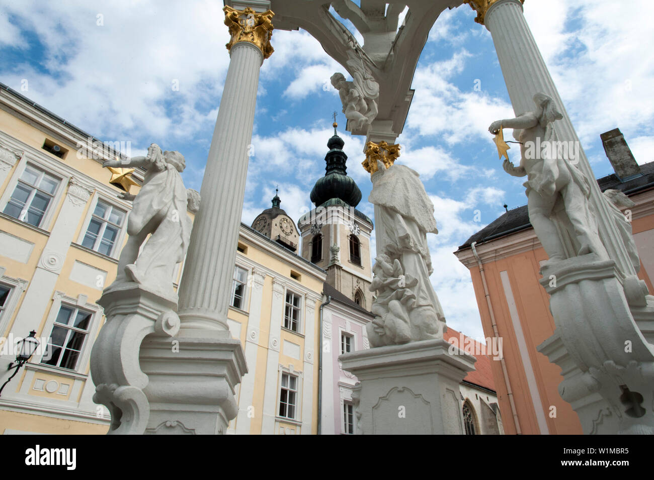 Column of the holy trinity hi-res stock photography and images - Alamy