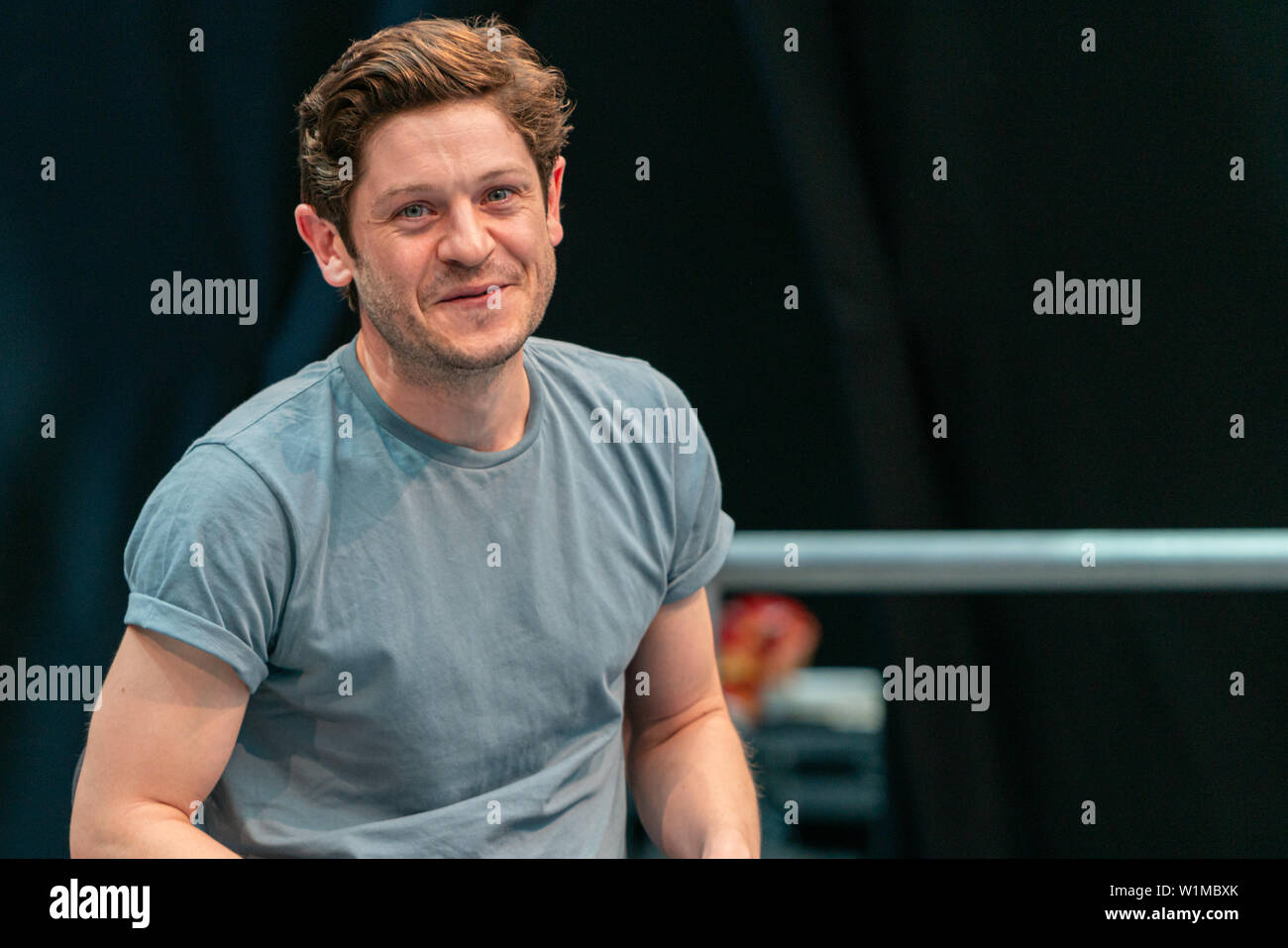 STUTTGART, GERMANY - JUN 29th 2019: Iwan Rheon (*1985, Welsh actor ...