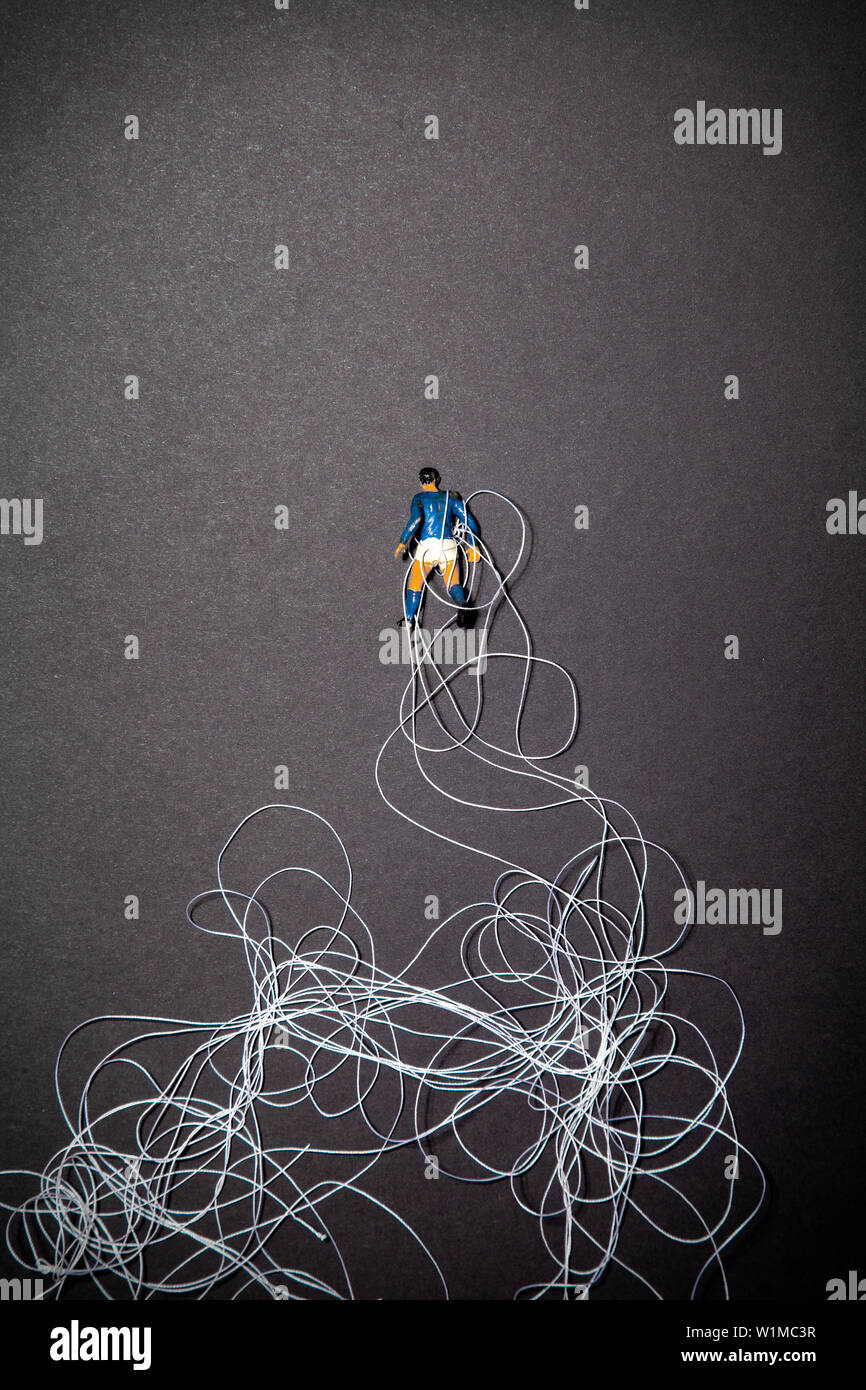 String man hi-res stock photography and images - Alamy