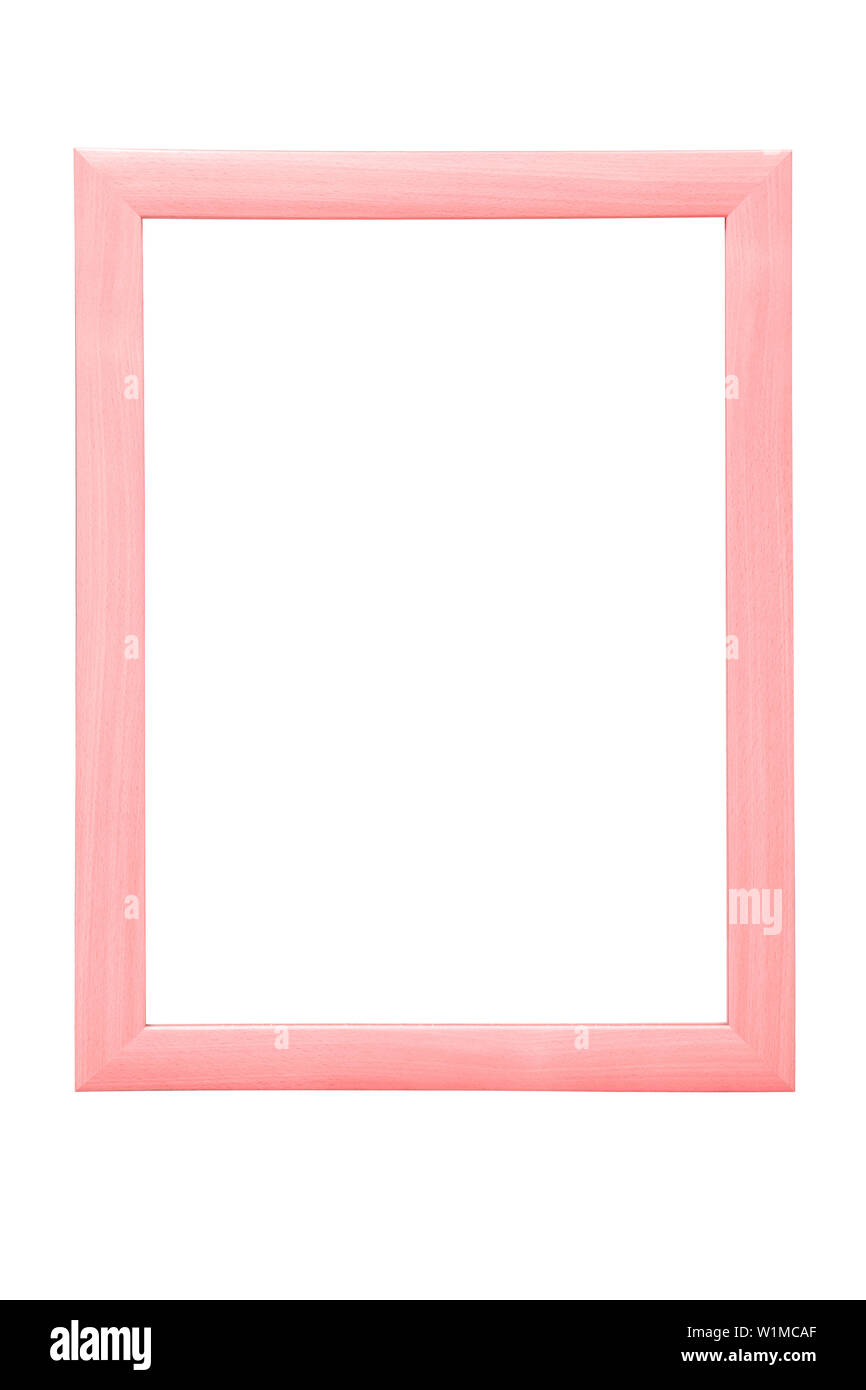 red frame isolated on white background Stock Photo - Alamy