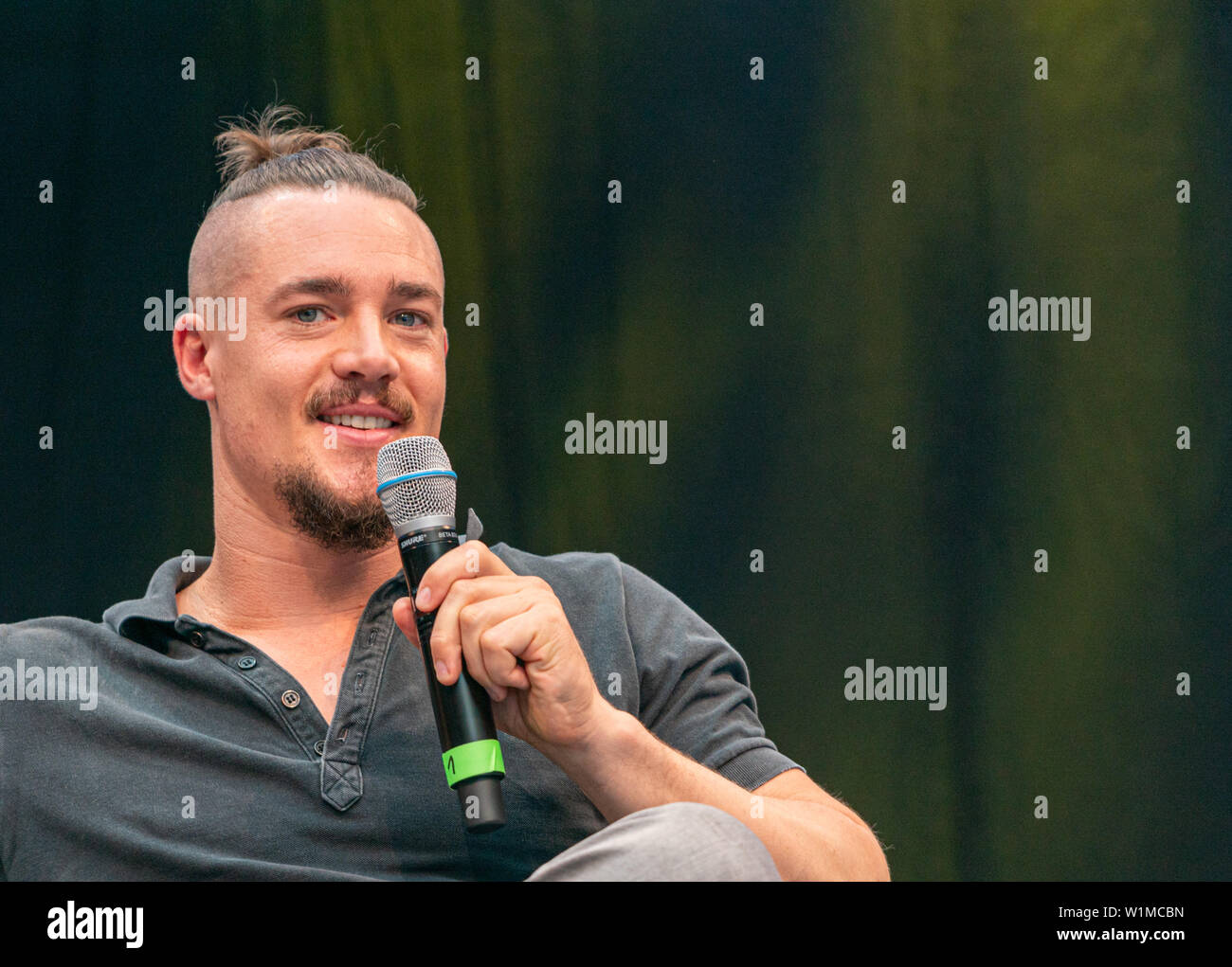 STUTTGART, GERMANY - JUN 29th 2019: Alexander Dreymon (*1983, German ...