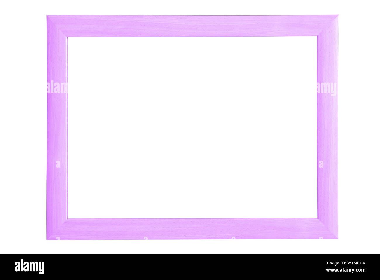purple frame isolated on white background Stock Photo - Alamy