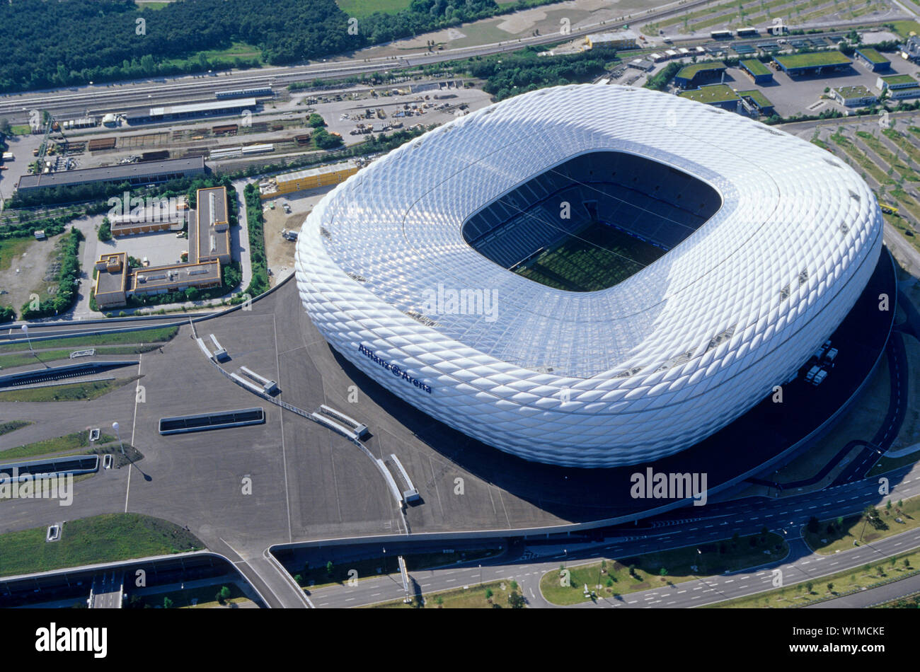 Allianz arena aerial hi-res stock photography and images - Alamy