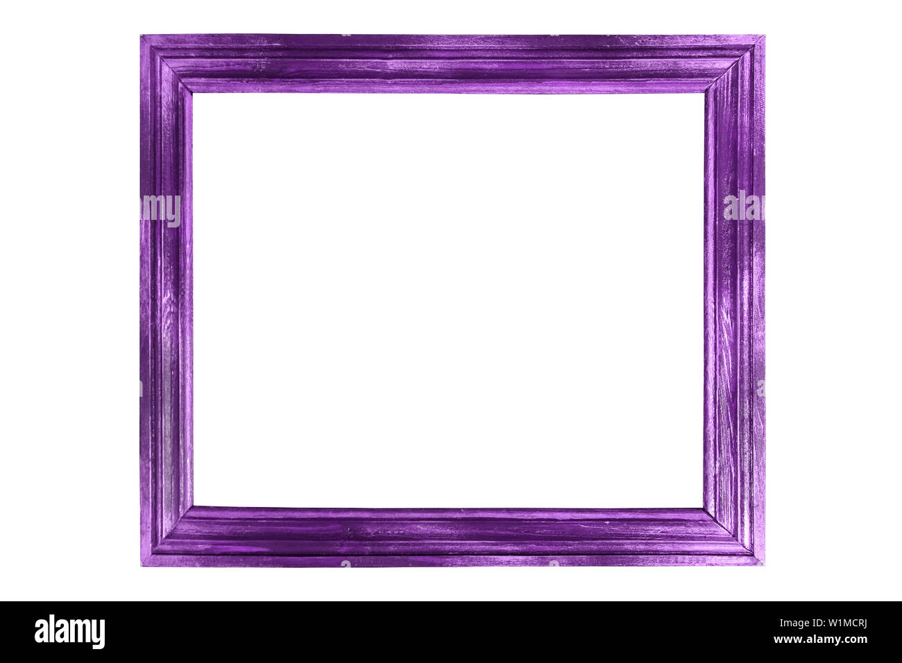 purple frame isolated on white background Stock Photo - Alamy